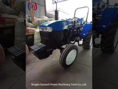 El gancho tirado por un tractor de alta eficiencia tiene un 50% más de potencia que los modelos de gancho estándar.
