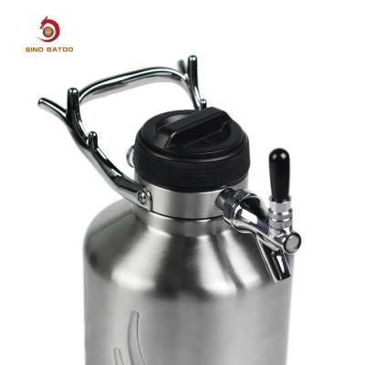 中国 普及した大きい容量64ozの家のニトロ冷たい醸造物のコーヒー メーカーのグローラーのステンレス鋼 販売のため