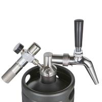 China 64oz Insulated Nitro Cold Brew Coffee Maker SS304 with Nitrogen Regulator 0-60psi for sale