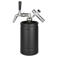 China 64oz Insulated Nitro Cold Brew Coffee Maker SS304 with Nitrogen Regulator 0-60psi for sale