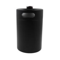 China SS304 Double Wall Vacuum Insulated Mini Keg 4L Nitro Draft Beer Growler for sale