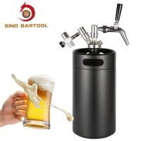 China Adjustable Ball Lock Mini Keg 5L Draft Beer Dispenser Portable CO2 System for sale