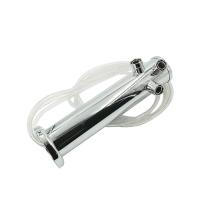 China 304 Stainless Steel 3 Faucet Draft Beer Tower 3x12 Inch Brushed Finish for sale