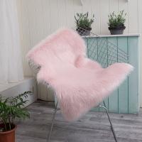 Quality Decorative Washable Sheepskin Couch Throw Chair Seat Cushion for sale
