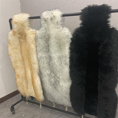 China Bedroom Wasbare Fake Schaapleer Stoel Pad Voor Zit PELT Te koop