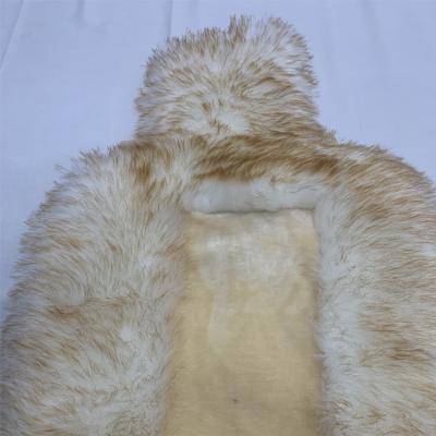 China Bedroom Wasbare Fake Schaapleer Stoel Pad Voor Zit PELT Te koop