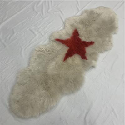 Cina Decorazione per la casa PELT Cuscini in pelle di pecora cuscini in lana di agnello in vendita