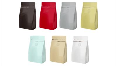 China Aluminium Packing Coffee Pouch with valve laminated cute packaging for sale