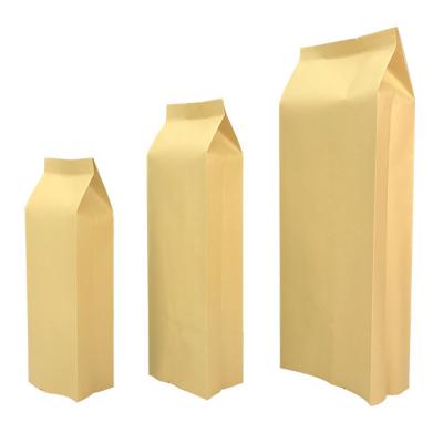 China Side Gusset Bag Aluminum Foil Valve Coffee Powder Coffee Bean Package Bag for sale