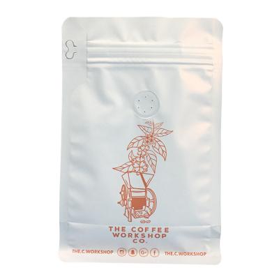 China High Quality Food Grade Flat Bottom Pouch Coffee Beans Packing Aluminum Foil 500g 1.5kg Flexible Coffee Tea Bags for sale