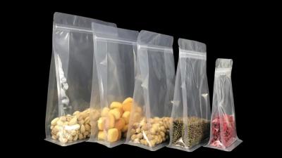 China Best Price Superior Quality Flat Bottom Pouch Plastic Dried Food Packaging Bag for sale