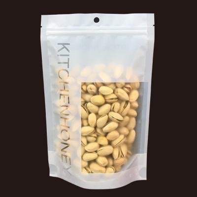 China Stand Up Pouch Zip Lock Plastic Mylar Bag Resealable For Food Packaging Bags for sale