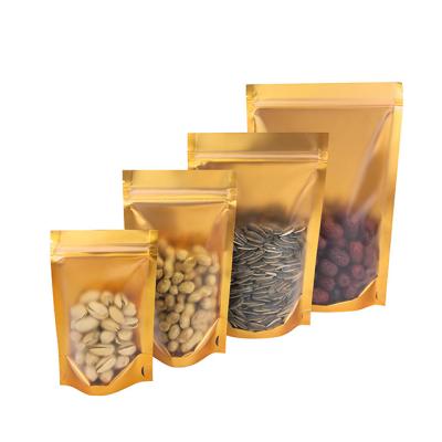 China Wholesale Stand Up pouches Aluminum Foil  Biscuits Nut Zipper Plastic Bag for sale
