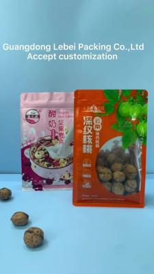 China Custom Printing Aluminum Foil  Flat Bottom Pouch Zipper Top For Food Packaging Bag for sale