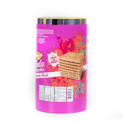 China China Factory Price Plastic Bopp Aluminum Foil Film For Cookie Snack Chocolate Food Packing Film for sale