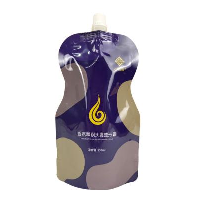 China Liquid Refillable Bag With Spout For Washing Powder Juice Spout Pouch for sale