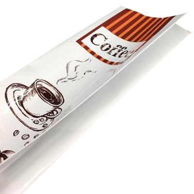 China Customized print packaging  Aluminum Foil Side Gusset Coffee Packaging Bags for sale