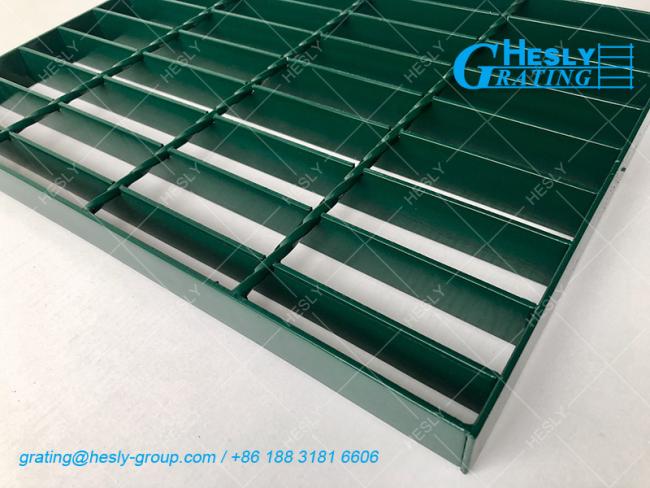 powder coated steel bar grating
