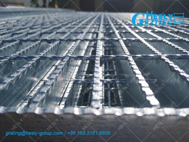 serrated bar grating China factory