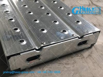 China STEEL SCAFFOLD BOARDS | 230X2000mm | 1.5mm thickness | 30mm depth | Galvanized | HeslyGrating Factory, China for sale