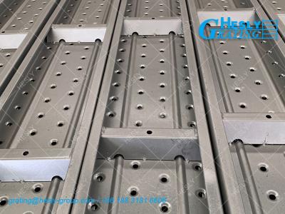 China STEEL SCAFFOLD BOARDS | 230X2000mm | 1.5mm thickness | 30mm depth | Galvanized | HeslyGrating Factory, China for sale