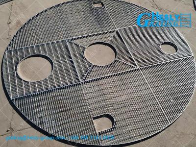China Forge Metal Bar Grating for tank platform | 60micron Zinc Layer | 50X5mm load bar, HESLY Factory sales China Supplier for sale