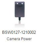China Black CCTV Camera Charger For CCTV Security , Surveillance Camera Power for sale