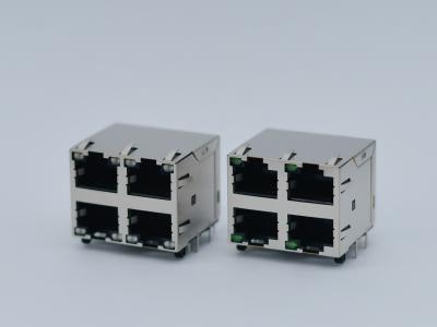 Китай -20\u00b0C-80\u00b0C RJ45 Магнитный Ethernet Jack соединитель для 750 вставки прямого угла продается