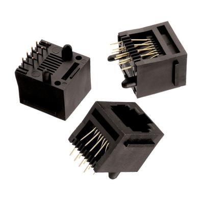 Cina Connettore verticale RJ45 Jack modulare Unshielded 8P8C HCJV1-815UK/di HCJV1-814UK in vendita
