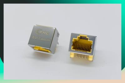 Cina 1X1 gigabit RJ45 magnetico femminile Jack With Transformer in vendita