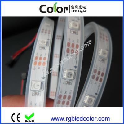 China 4pin ws2812b apa104 construidos en el color de la tira del smd del ic cambiable como usted quieren en venta