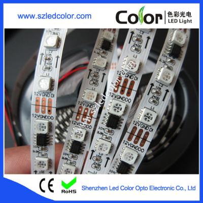 China dc5v 12v ws2811 addressable led strip for sale