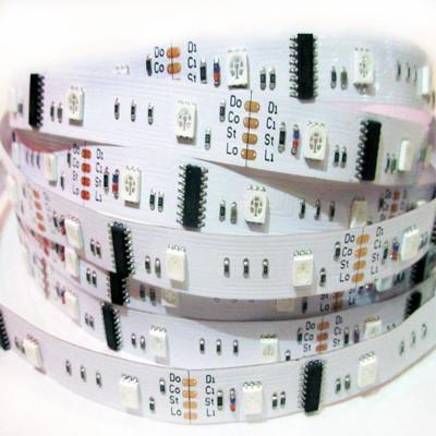 China DC12V 30leds LPD6803 addressable led strip for sale