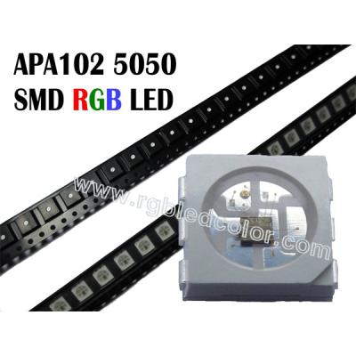 China Microprocesador direccionable individual de APA102C LED para la luz de tira llevada digital en venta