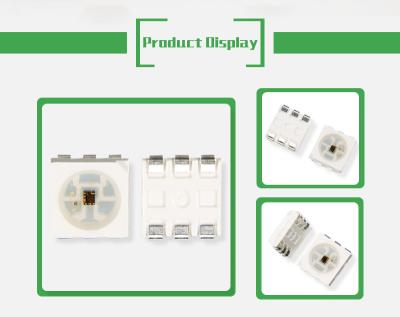 China 5v 5050 SMD Addressable RGB Controllable Color Dimming IC LED Chip LC8822 for sale
