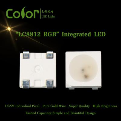 Chine IC intégré APA104 WS2812B SK6812 LC8812 4Pin Digital RVB SMD LED à vendre