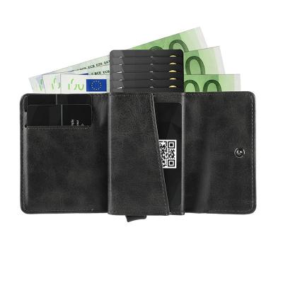 Cina Portafoglio per possessori di carte di credito in stile retrò personalizzato con protezione RFID e design leggero in vendita