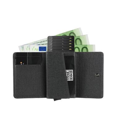 Cina Portafoglio per possessori di carte di credito in stile retrò personalizzato con protezione RFID e design leggero in vendita