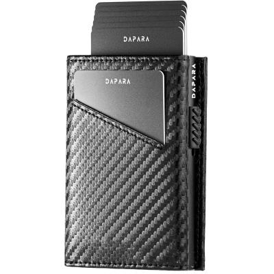 China Low MOQ Mix Models Advantage Mini Slim Metal Smart Wallet with Auto Pop-up Function for sale