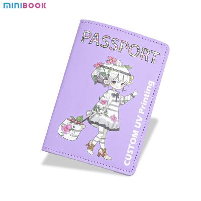 Cina Portatori di libri di passaporto con stampa UV personalizzata e portatori di carte di vaccino in stile combinato in vendita
