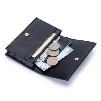 Cina Materiale Maglieria Portafoglio corto per donne pelle di pecora originale cuoio cerniera borsa da moneta borsa donna moda clip di denaro in vendita