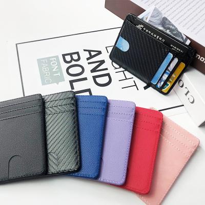 Cina Portafoglio RFID in fibra di carbonio resistente per il deposito sicuro di biglietti da visita 0.1kg Peso del pacchetto in vendita