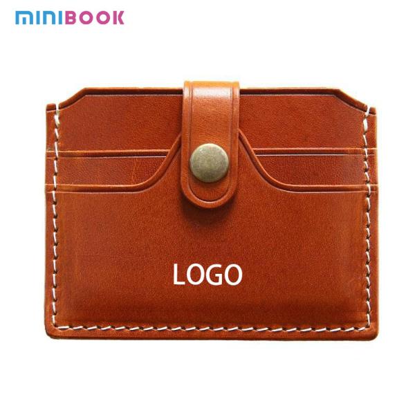 Quality Genuine Leather Double-Layer Card Box for Credit Cards Automatic Ejection and Low MOQ for sale