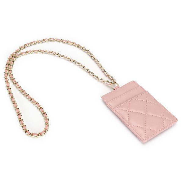 Quality High Qualtiy GENUINE LEATHER ID Card Holder Badge Strap for Women Dropship for sale