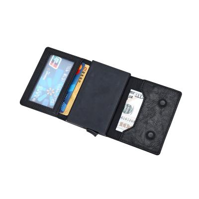 Китай Rfid блокирующий металл Человек Умный кошелек держатель карт с деньгами Сцепка Пакет Вес 0,1 кг продается