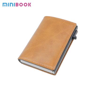 Cina MINIBOOK Pocket Business Aluminum Credit Card Holder Il tuo accessorio essenziale in vendita