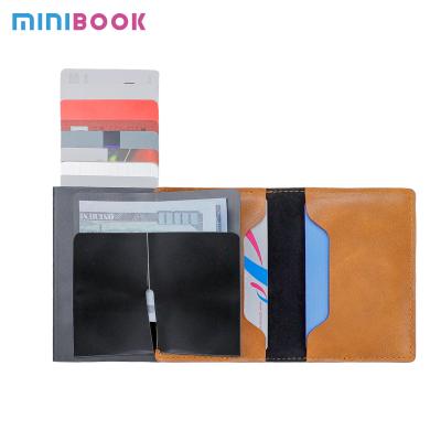 China OEM ODM Acceptable Aluminum Card Holder for RFID Blocking and Minimalist Design for sale