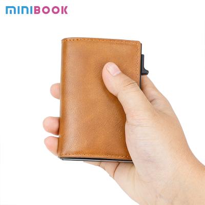 China OEM ODM Acceptable Aluminum Card Holder for RFID Blocking and Minimalist Design for sale