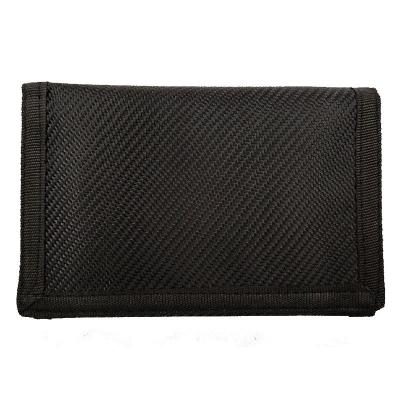 Cina Oxford Nylon Short Trifold Men Zip Around Wallet Con Tasche Di Monete Per Globetrotters in vendita