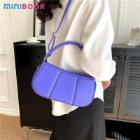 China 2024 Lady Single Shoulder Bag Polyester Lining Striped Pattern Custom Logo OEM for sale